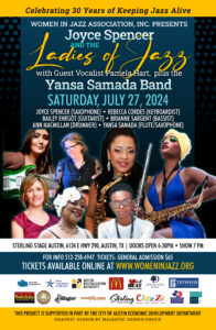 Joyce Spencer & The Ladies of Jazz with guest Pamela Hart, and The ...